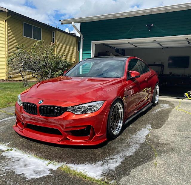 F8x Laptorr Style Carbon Fiber Front Lip F8x M3/M4 – bmwmpower247