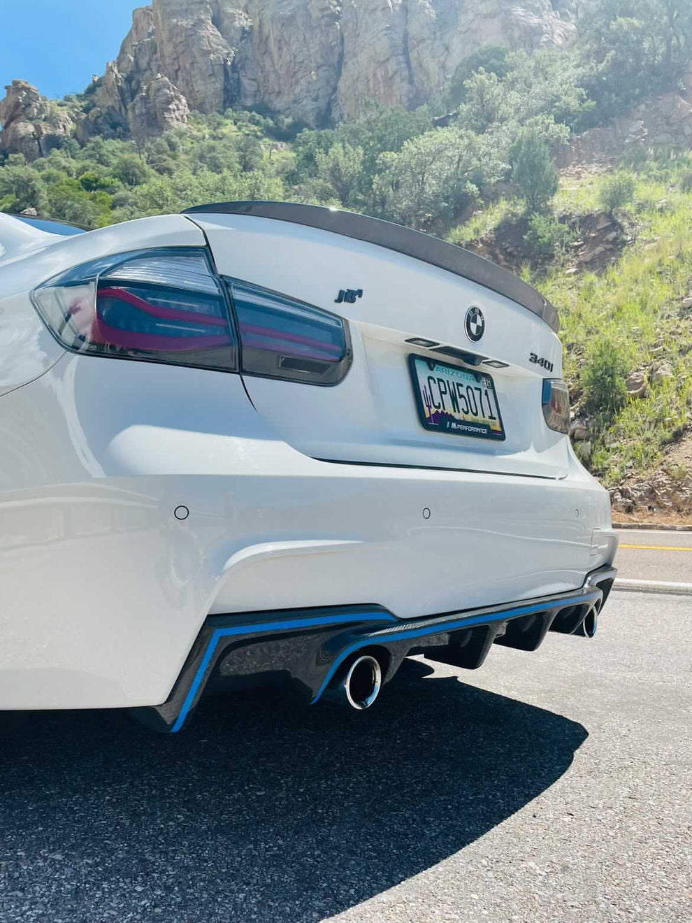 F30 AK Style Carbon Fiber Diffuser – bmwmpower247
