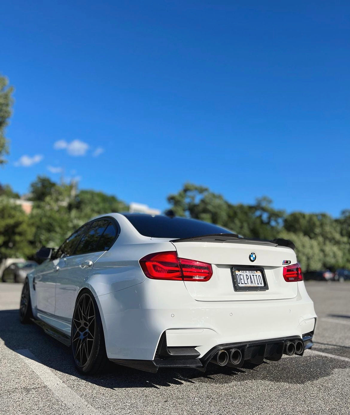 F8x M3/M4 V Style Carbon Fiber Diffuser – bmwmpower247